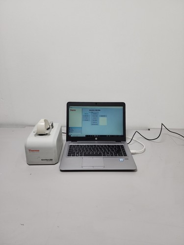 Thermo Scientific NanoDrop 2000 UV-Vis Spectrophotometer w/ Laptop and ...