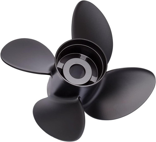 Solas Rubex Boat Propeller, 4-Blade Right-Hand 14-1/2 inch Diameter (17 ...