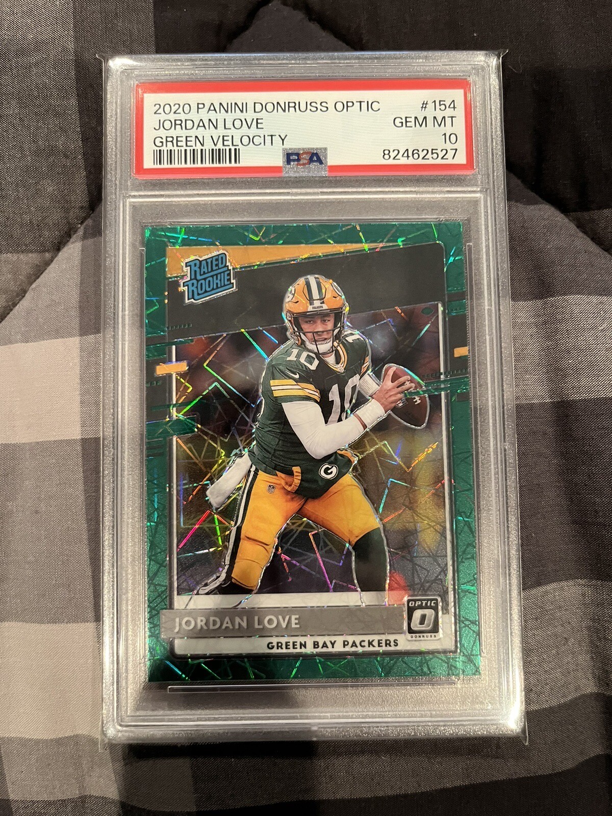 Jordan Love 2020 Optic #154 Green Velocity PSA 10 Price Guide - Sports ...