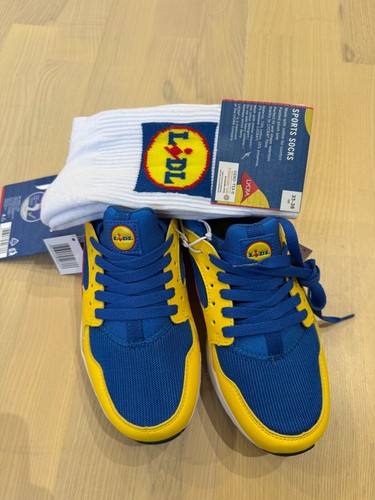 Lidl men’s trainers size43, free one pair of matching Lidl socks | eBay