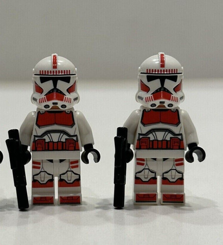 NEW LEGO Minifigures Lot of 2 Phase 2 Shock Trooper Clone Wars ...