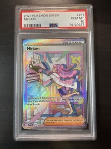 Miriam 2023 Scarlet & Violet #251/198 Special Illustration Rare PSA 10 ...