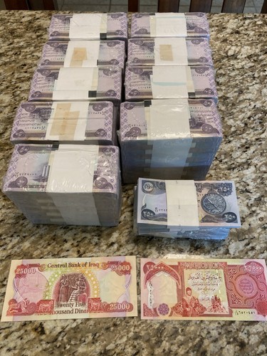 25000 IQD 2003 CURRENCY NOTES - Mint | eBay
