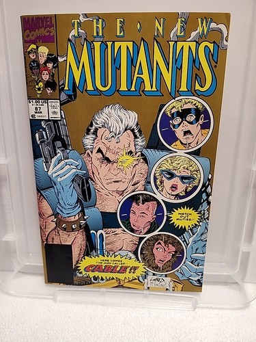New Mutants #87 Comic 2nd Print 1st Appearance Of Cable! | eBay