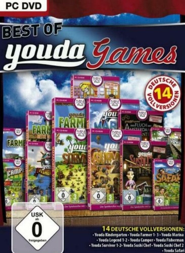 YOUDA 14 GAMES FARMER 1 2 3 Marina Legend Camper Fisherman Survivor ...