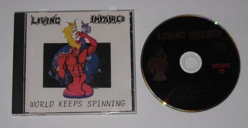 LIVING IMPAIRED -World Keeps Spinning (CD 1996 COLD EARTH RECORDS ...