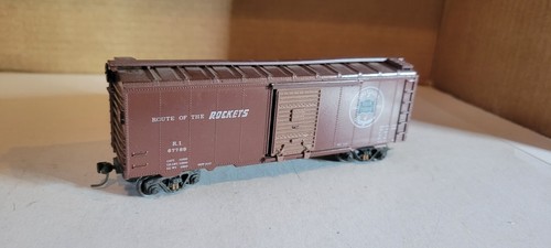 1G HO Scale Train Car ROUTE OF THE ROCKETS RI 67789 BOXCAR KNUCKLERS ...