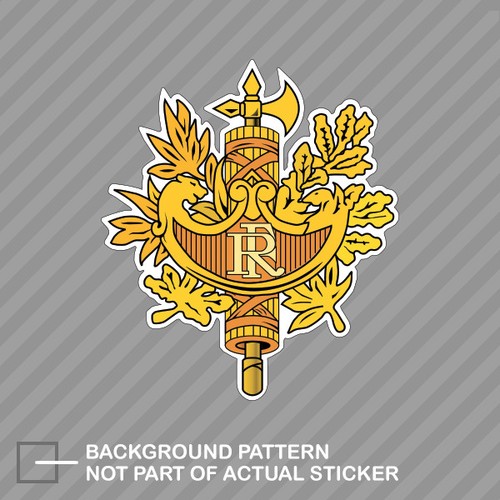 French National Emblem Sticker Decal Vinyl France flag FRA FR | eBay