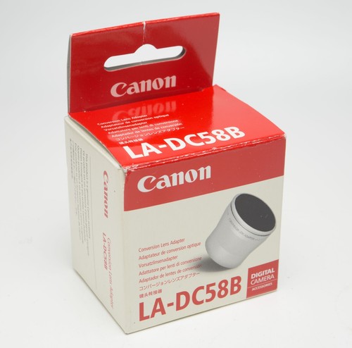 Canon La-dc58b Lens Adapter for PowerShot G3 & G5 Digital Cameras for ...