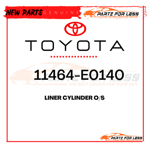 11464-E0140 TOYOTA GENUINE LINER, CYLINDER 11464E0140 NEW OEM | eBay