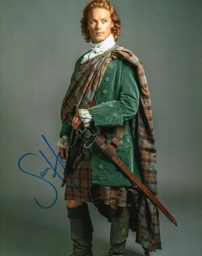 SAM HEUGHAN - OUTLANDER AUTOGRAPHED SIGNED A4 PP POSTER PHOTO PRINT 14 ...