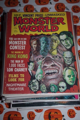 MONSTER WORLD MAGAZINE - NO. 2 - MAY 1975 - FINE CONDITION!!! (NOT ...