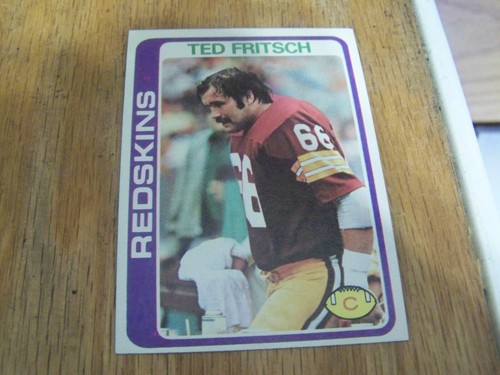TED FRITSCH 1978 TOPPS FOOTBALL CARD | eBay