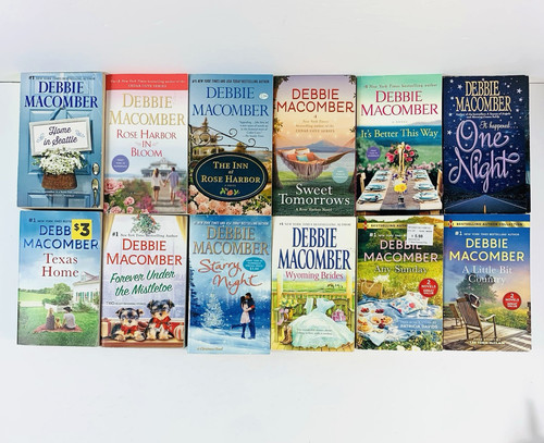 Debbie Macomber Lot of 12 Mass Market Paperback Books Rose Harbor Texas ...