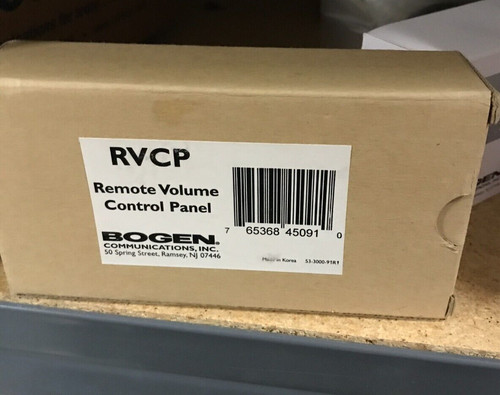 Bogen RVCP Remote Volume Control Panel | eBay