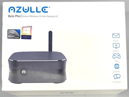 Azulle Byte Plus Fanless Windows 10 Mini Desktop PC Lot for sale online ...