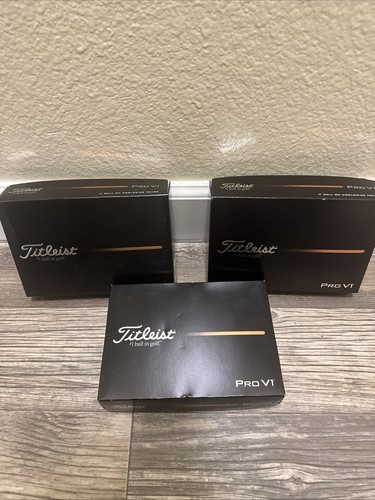 3 Dz Titleist 2025 ProV1 Golf Balls White 3 Dozen NEW in Box | eBay