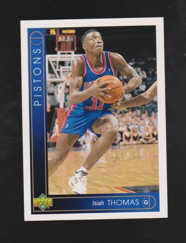 1993-94 Upper Deck #264 Isiah Thomas card, Detroit Pistons HOF | eBay