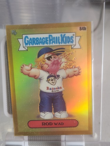 2020 Topps Chtome Garbage Pail Kids Rod Wad Gold 84b 26/50 | eBay
