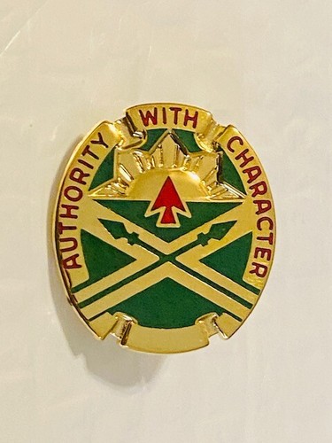 US Military Insignia Pin - Authority with Character | eBay