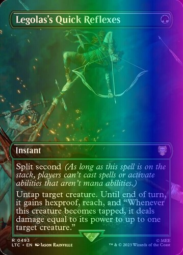 Legolas's Quick Reflexes (493/597) LTC NM FOIL | eBay