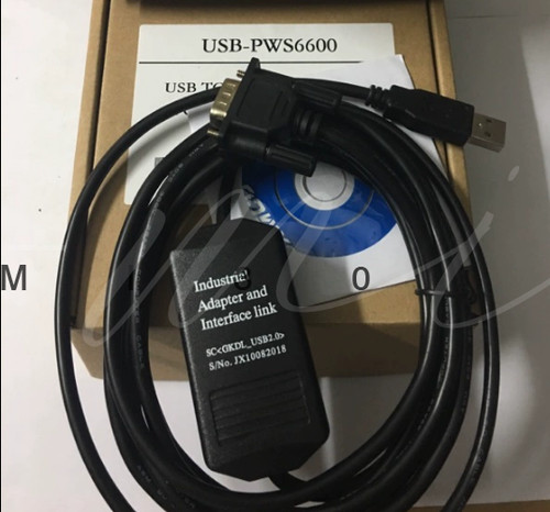 1pc Touch screen programming cable Download cable USB-PWS6600 | eBay