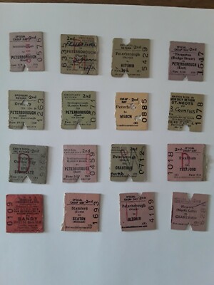 old railway tickets products for sale | eBay