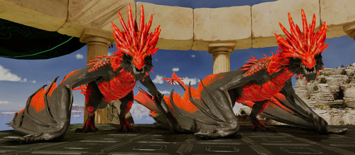 ARK Survival Ascended New Top 1264m Deadpool Ice Wyvern PVE PC/Xbox/Ps5 ...