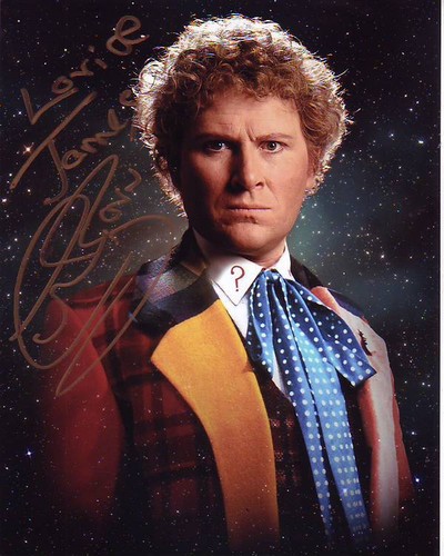 COLIN BAKER Autographed Signed 8x10 DOCTOR WHO Photograph - To Lori ...