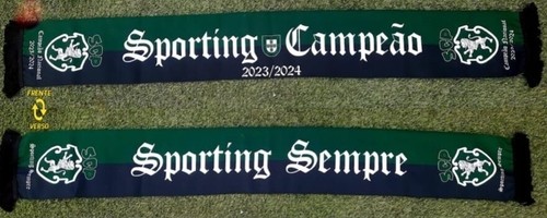 SCARF SPORTING CLUBE DE PORTUGAL CAMPEÃO 23/24 SCARF SCP | eBay
