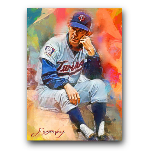 Billy Martin #90 Art Card Limited 47/50 Edward Vela Signed (Minnesota ...