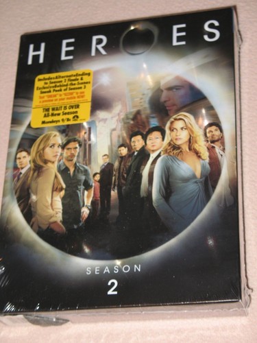 Heroes - Season 2 (DVD, 2008, 4-Disc Set) 25195015493| eBay
