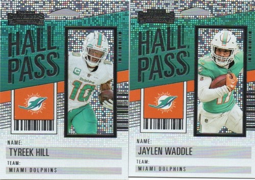 2023 Panini Contenders - Hall Pass (SILVER) - Tyreek Hill, Jaylen ...