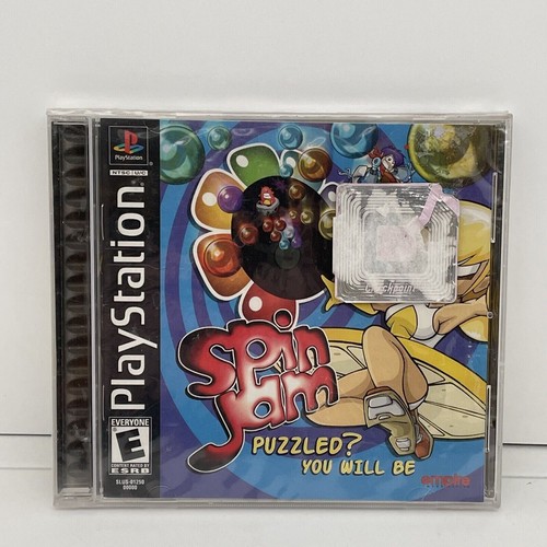Spin Jam Sony PlayStation PS1 Game New / Sealed | eBay
