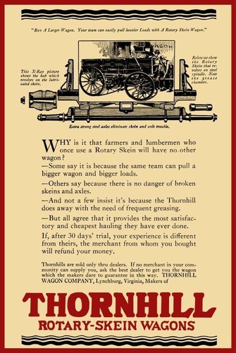 Thornhill Wagons of Lynchburg, Virginia NEW Sign: 16 x 24" USA STEEL | eBay