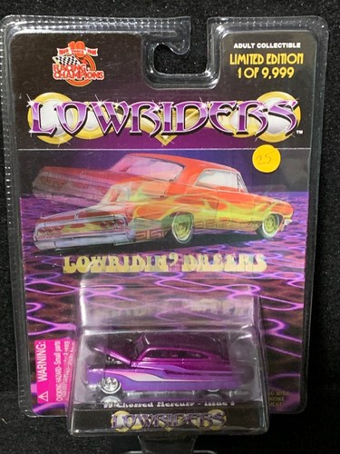 RACING CHAMPIONS LOWRIDERS CUSTOM CRUISERS Purple 1949 Chopped Mercury ...