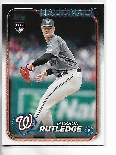 2024 Topps Series 2 Jackson Rutledge Rookie Card # 503 | eBay