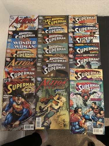 Superman: Sacrifice /Omac / Villains United / Infinite Crisis ...
