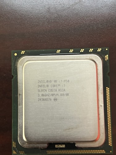 Intel Core i7-950 3.06 GHz Quad-Core CPU Processor (SLBEN) LGA 1366 ...