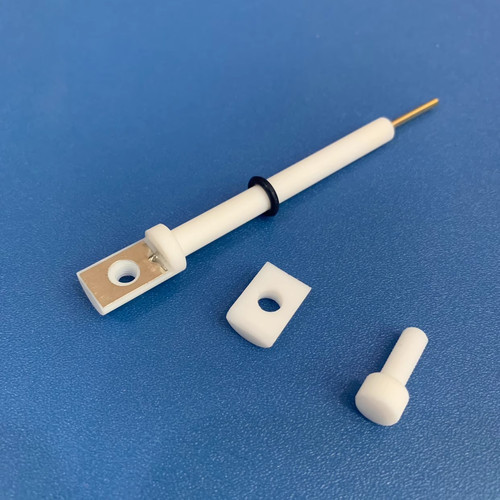 1Pcs JJ110 Platinum Electrode Clip PTFE Working Electrode holder Purity ...