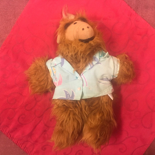 1988 Vintage ALF Alien Plush Hand Puppet Doll with Hawaiian Shirt ...
