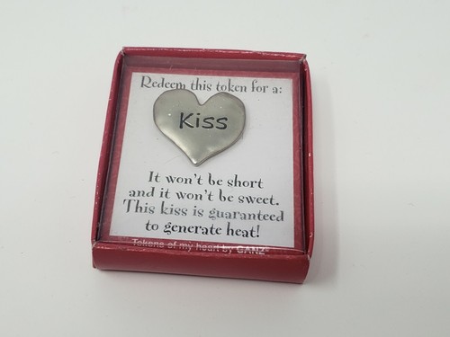 Ganz Tokens Of My Heart Redeem This Token for a Kiss | eBay