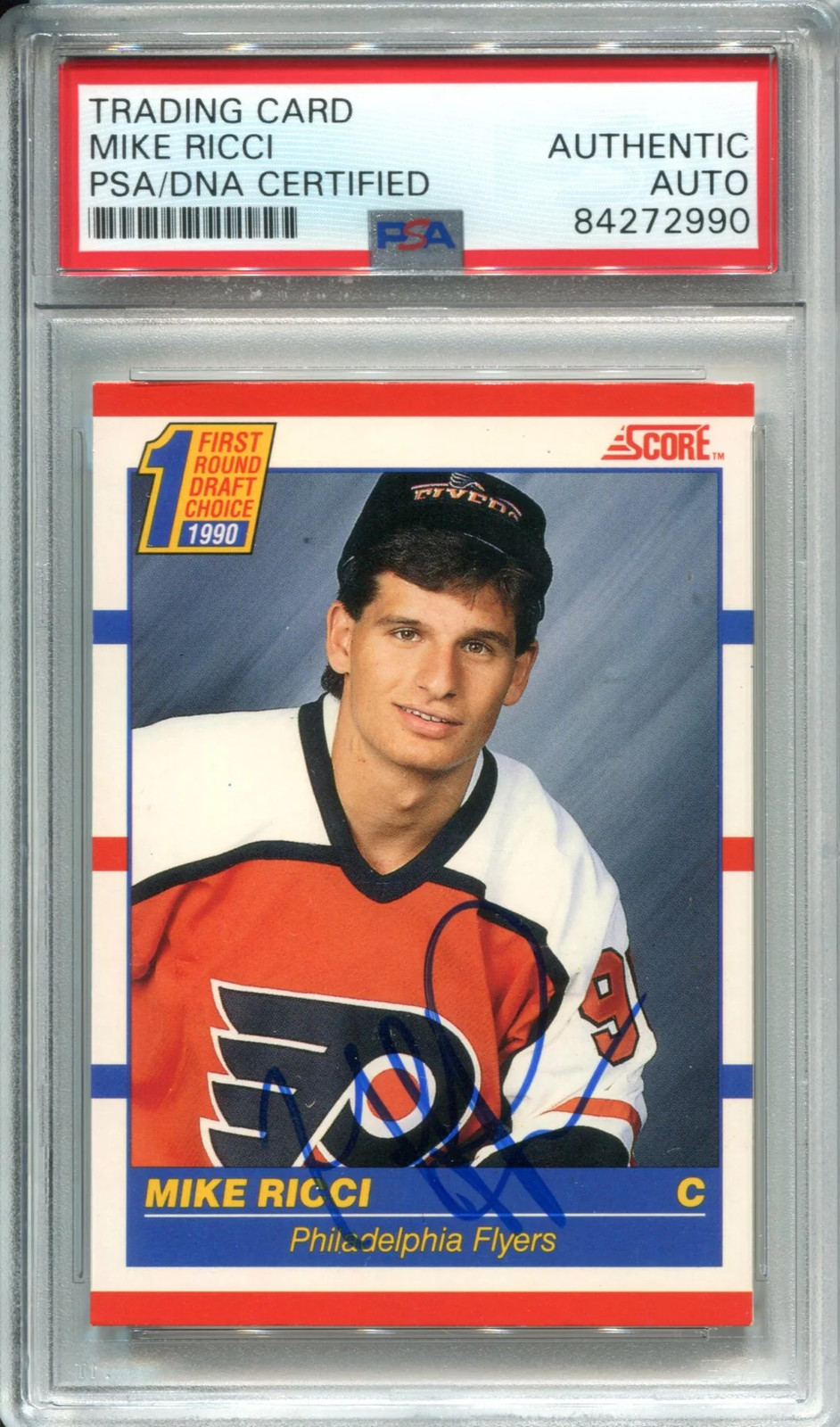 Mike Ricci Autographed Memorabilia | Signed Photo, Jersey, Collectibles ...