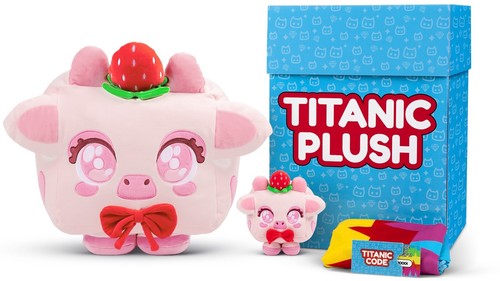 Pet Simulator 99 TITANIC Plush Strawberry Cow With DLC Code | eBay