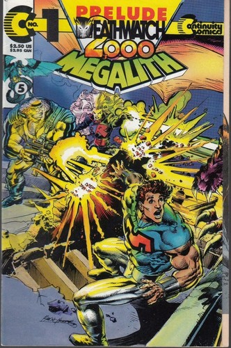 MEGALITH #1, NM, Deathwatch 2000,Neal Adams, Poly Sealed, Continuity ...