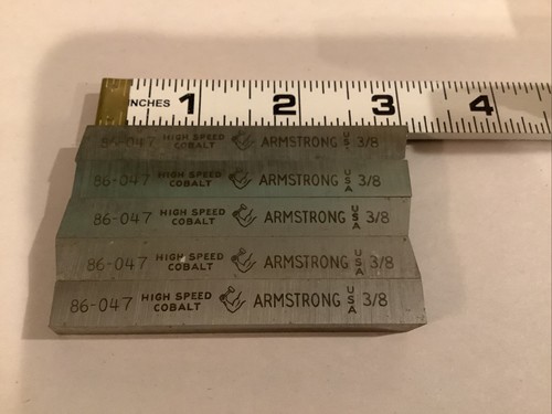 5- Armstrong high speed cobalt 3/8x3/8x3 turning boring tools | eBay