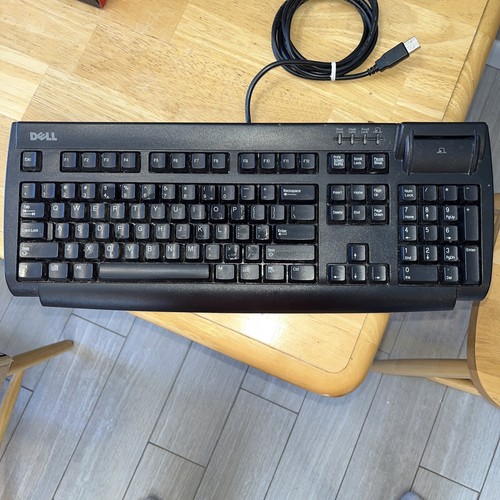 Dell (Model: SK-3106) Wired USB Keyboard with Smart Card Reader-Read ...