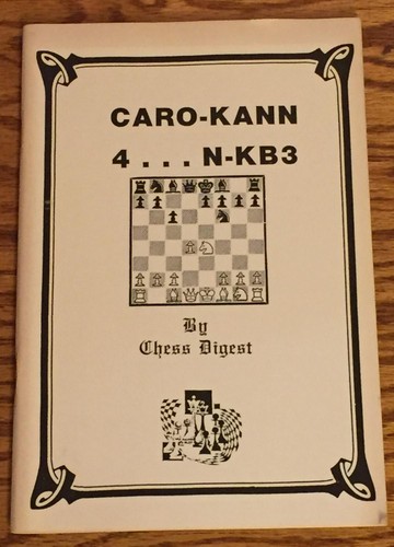 Mike Richards, Ken Smith / CARO-KAHN 4...N-KB3 1st Edition 1982 | eBay