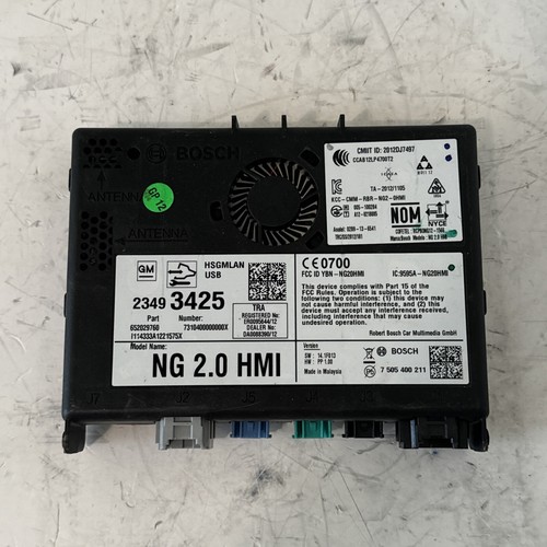 2015 GMC SIERRA HMI HUMAN MACHINE INTERFACE MODULE OEM 23493425 | eBay UK