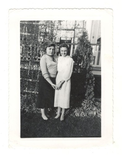 Vintage Photo Pretty Women 1930's 1940's Fashion Found Art OPL8 | eBay